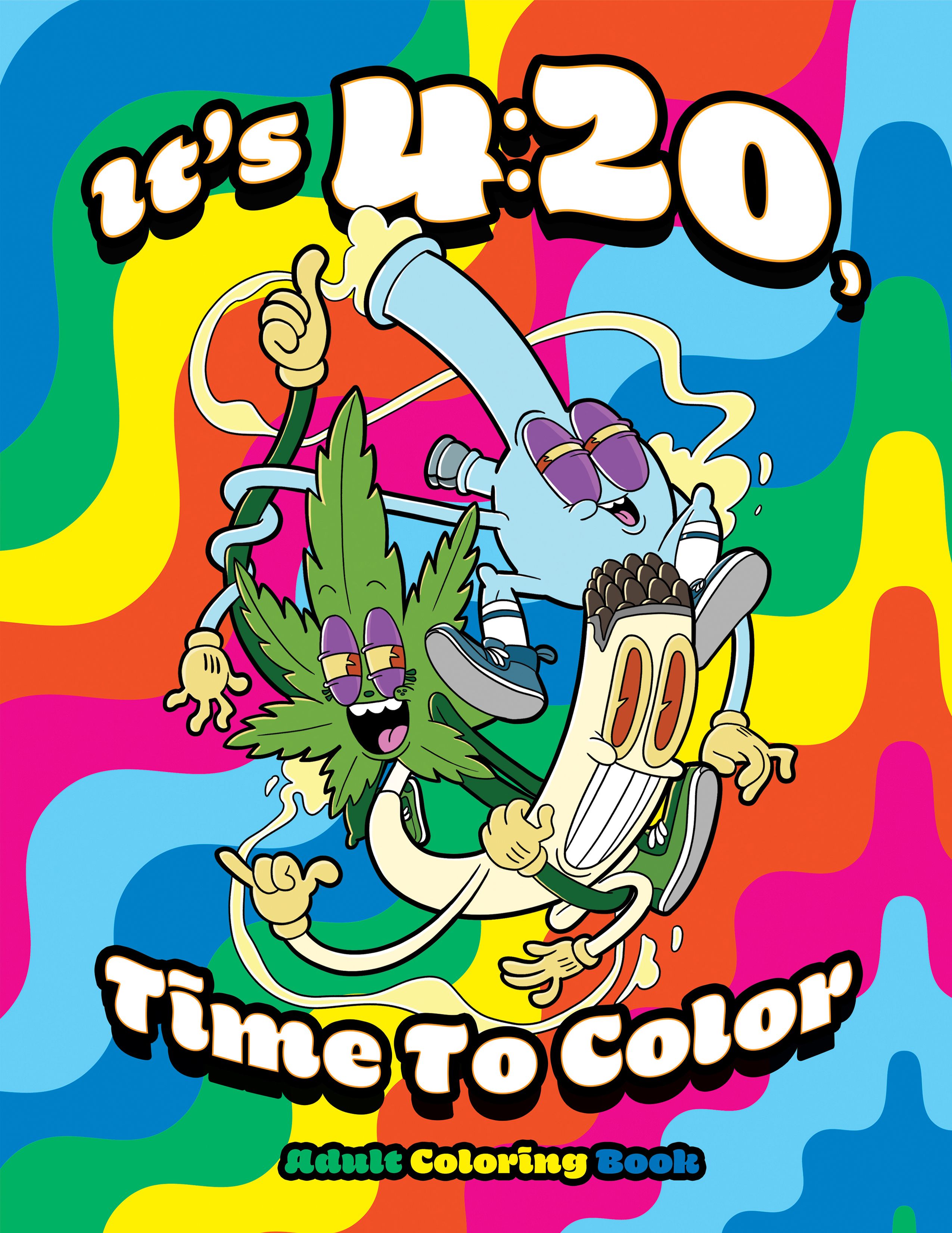 ITS 420 TIME TO COLOR COLORING BOOK NET Pleasure Sex Store ITS 420 TIME TO COLOR COLORING BOOK NET Pleasure Sex Store